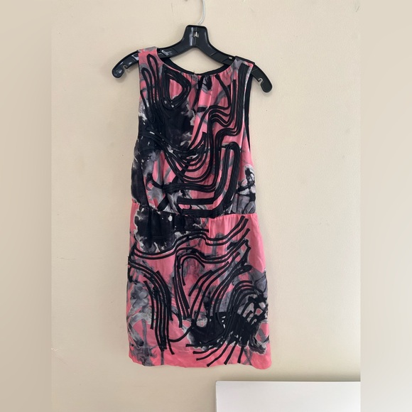 Robert Rodriguez | Dresses | Robert Rodriguez Pink And Black Sheath ...